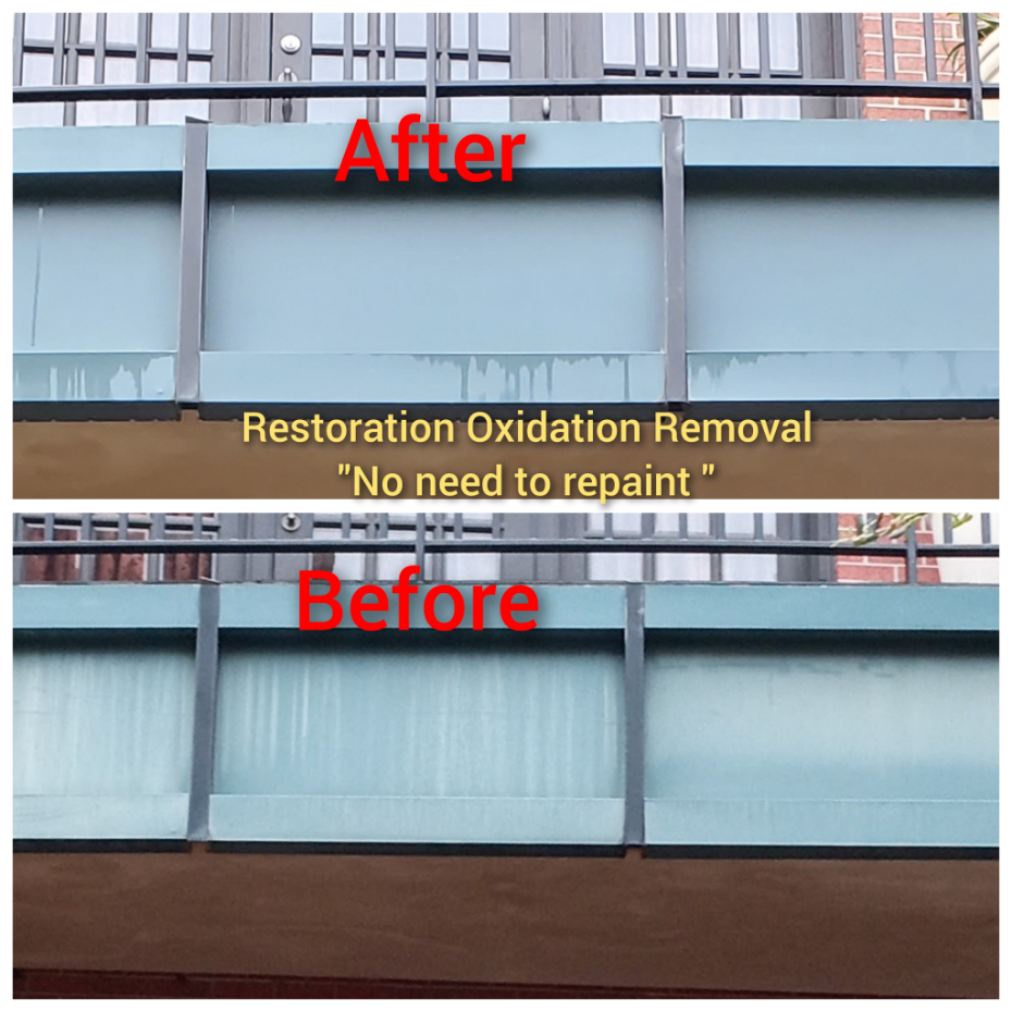 Building Oxidation Removal in Houston, Texas | KT Power Washing & Sealing